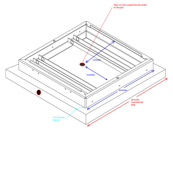 MB Sentinel Dual Door Insert 24 in x 42 in Aluminum Package Drop | Wayfair MB Sentinel Dual Door Insert 24 in x 42 in Aluminum Package Drop | Wayfair